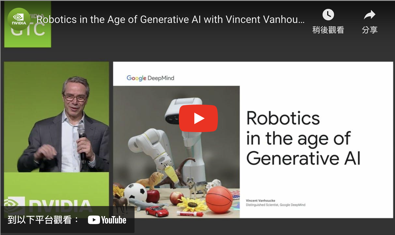 Robotics in the Age of Generative AI with Vincent Vanhoucke, Google DeepMind - MakerPRO ...